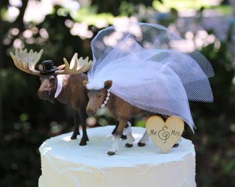 Moose Cake Topper | Etsy
