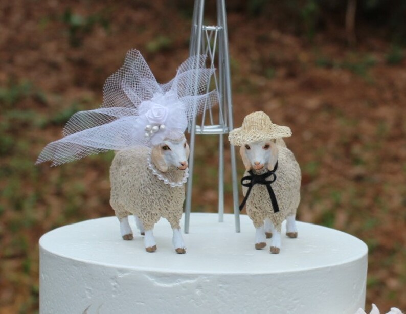 Goat-angora-cake Topper-wedding-farm-animal-billy Goat-nanny | Etsy