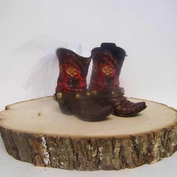 Boots Cake Topper - Etsy