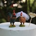 Rooster-hen-chicken-wedding-cake - Etsy