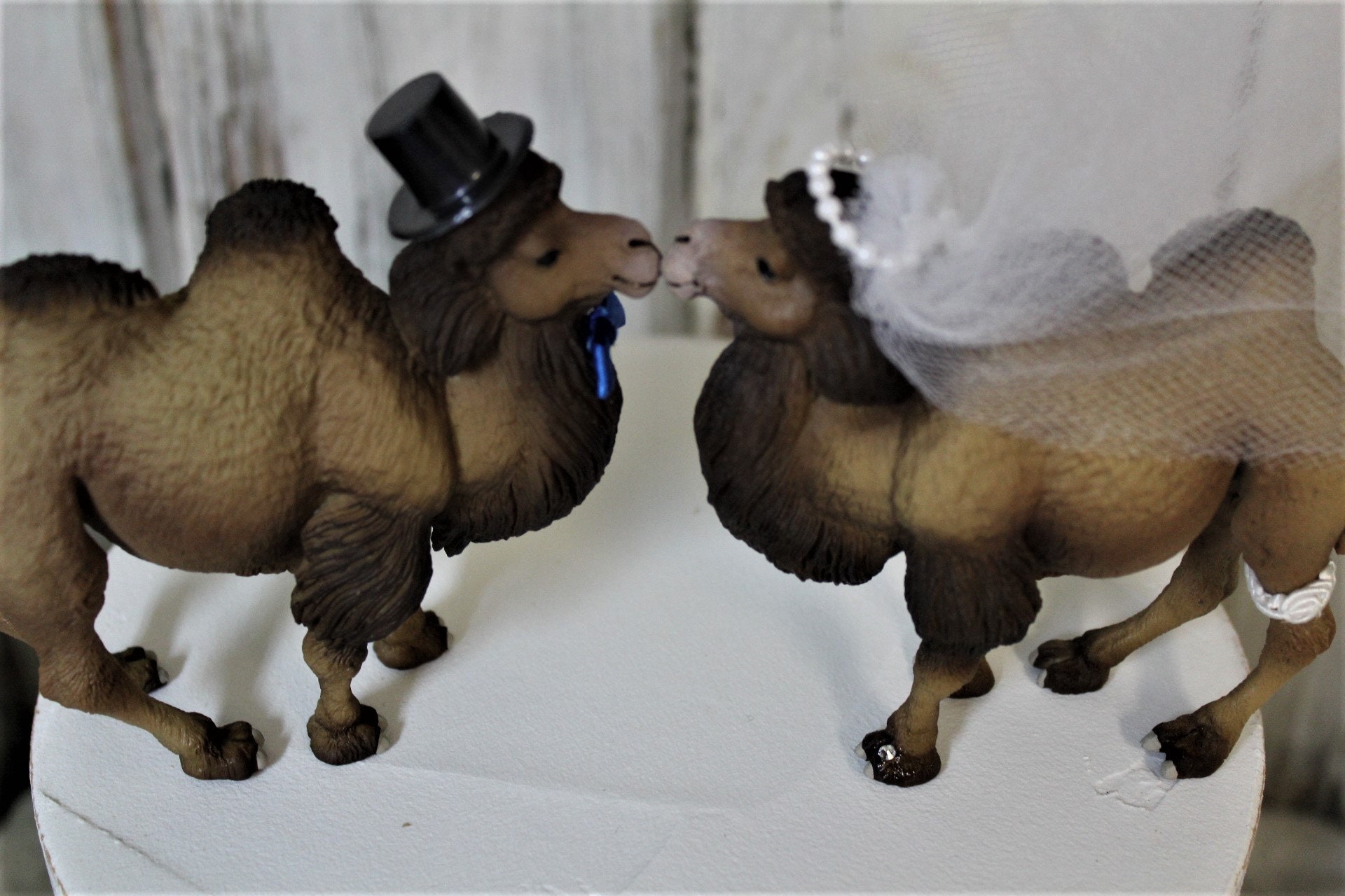 Camel Cake Topper, Bactrian-wedding-animal-bride-groom-desert-unique ...