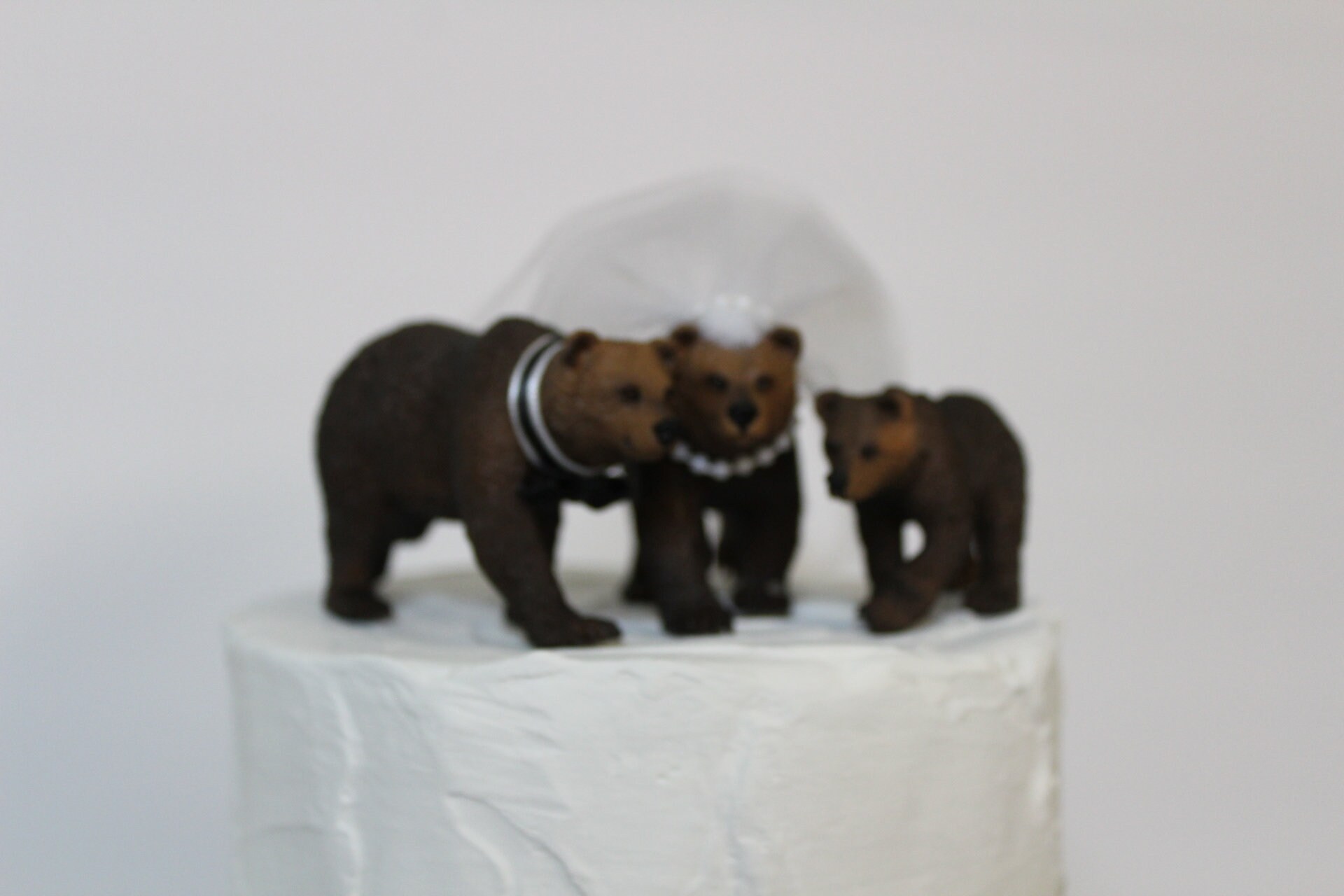 Bear Family Cake Topper, Grizzly, Wedding, Cub, Animal Cake Topper ...