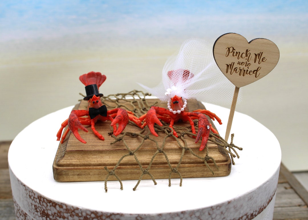 Crawfish, Crayfish, Wedding, Bride, Groom, Funny, Unique, Mudbug, Bayou ...