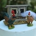 Rooster-hen-chicken-wedding-cake - Etsy