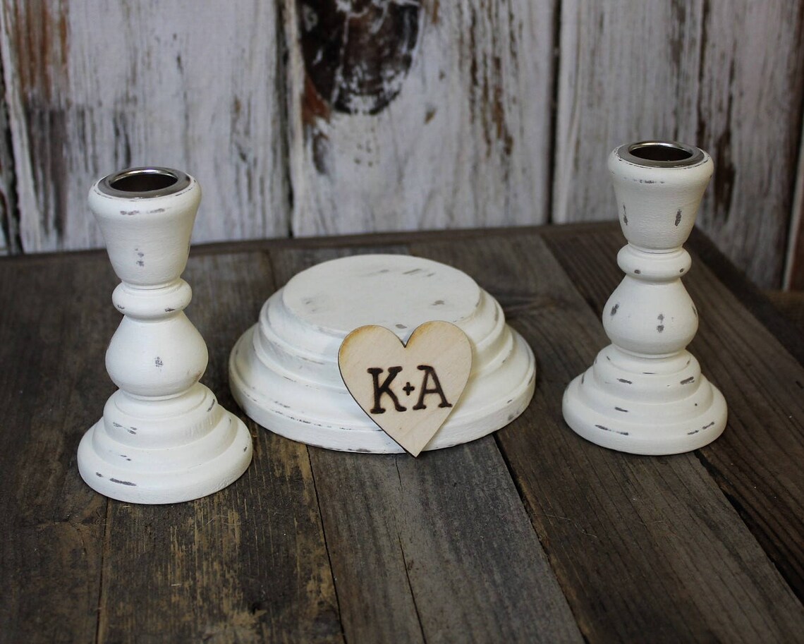 Unity Wedding Candle HoldersUnity Candle Holder Set Bride | Etsy