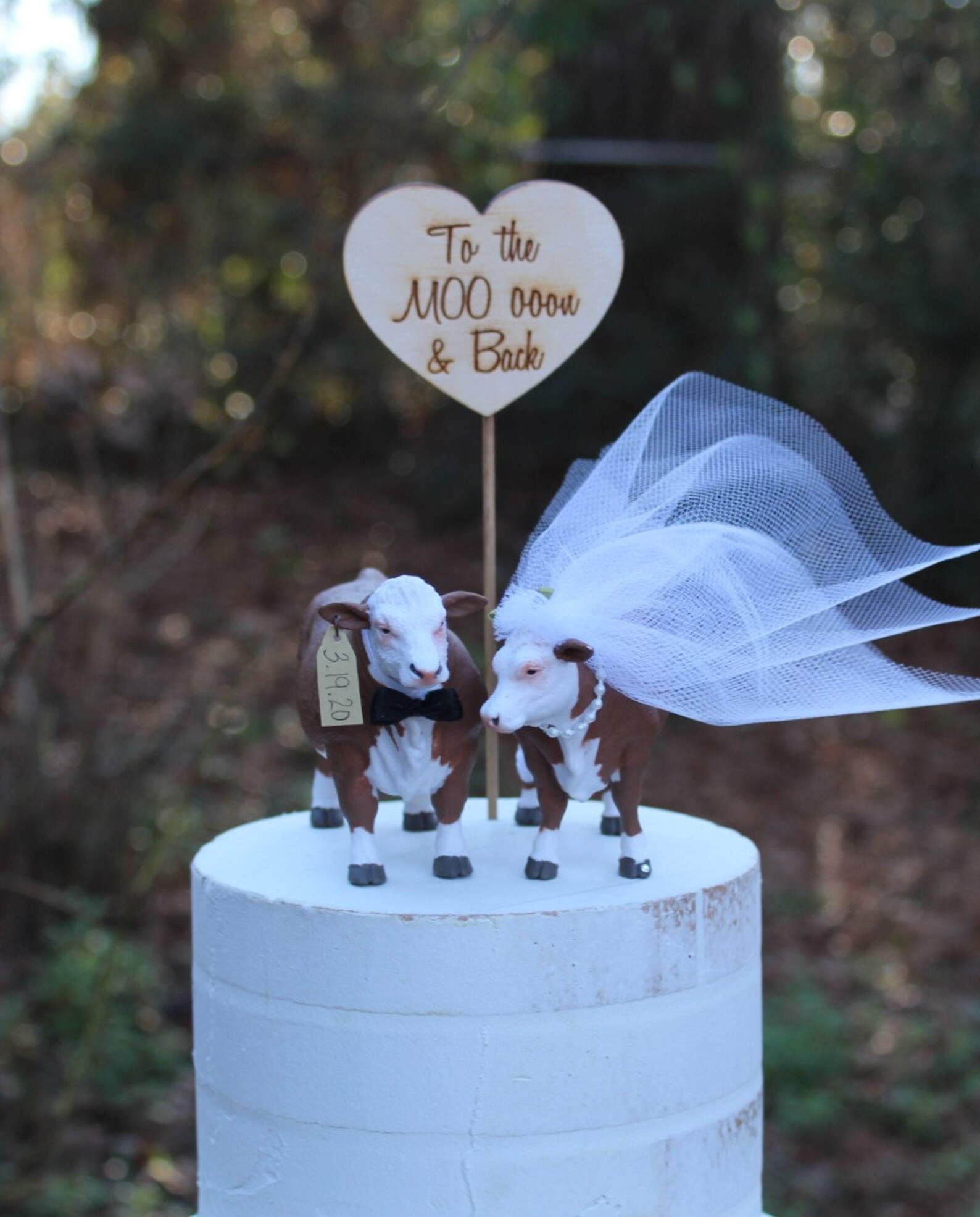 Cow-bull-wedding-cake - Etsy