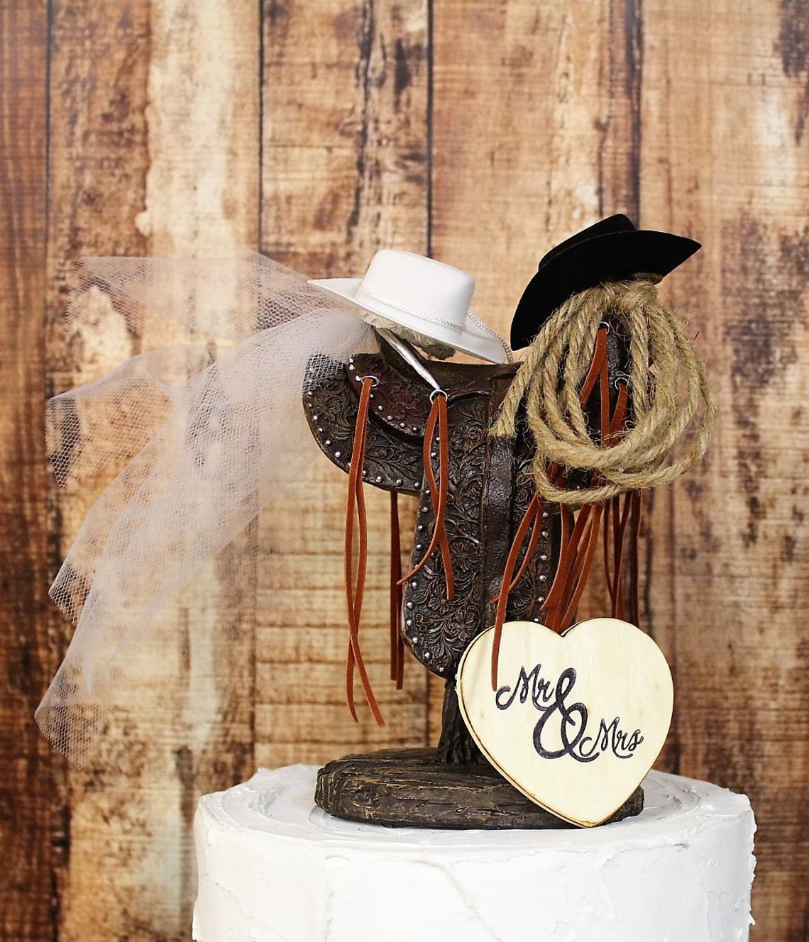 Saddle Cake Topper-grooms Cake Topper-horse Saddle-rustic-birthday Cake ...