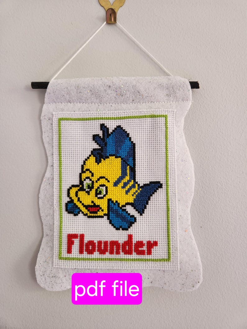 Pua the Pig Moana Sidekicks Simple Easy Cross Stitch Pdf Pattern Dmc ...