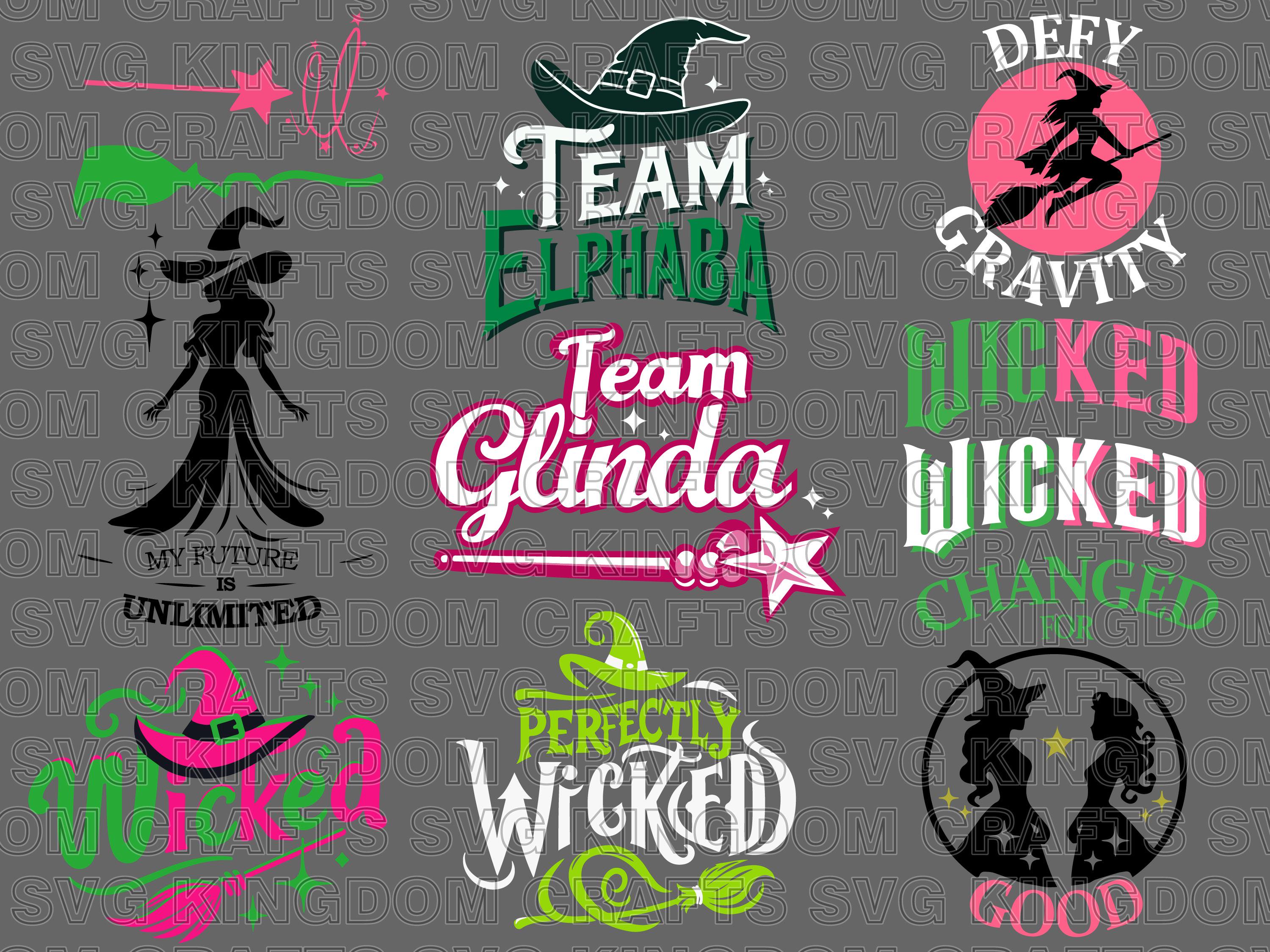 Wicked Svg Bundle, I Have Been Wicked Change for Good Svg, Wicked ...
