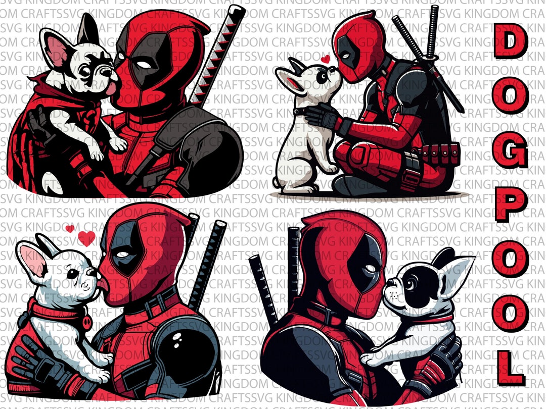 Deadpool and Dogpool Svg, Deadpool Svg, Dogpool Svg, Wolverine - Etsy