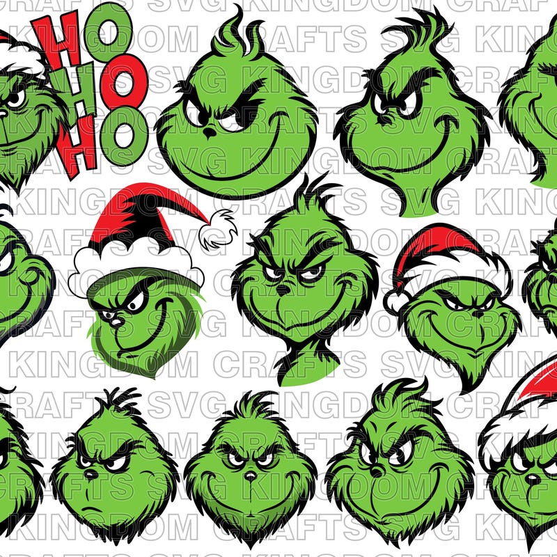 Grinch Svg - Etsy