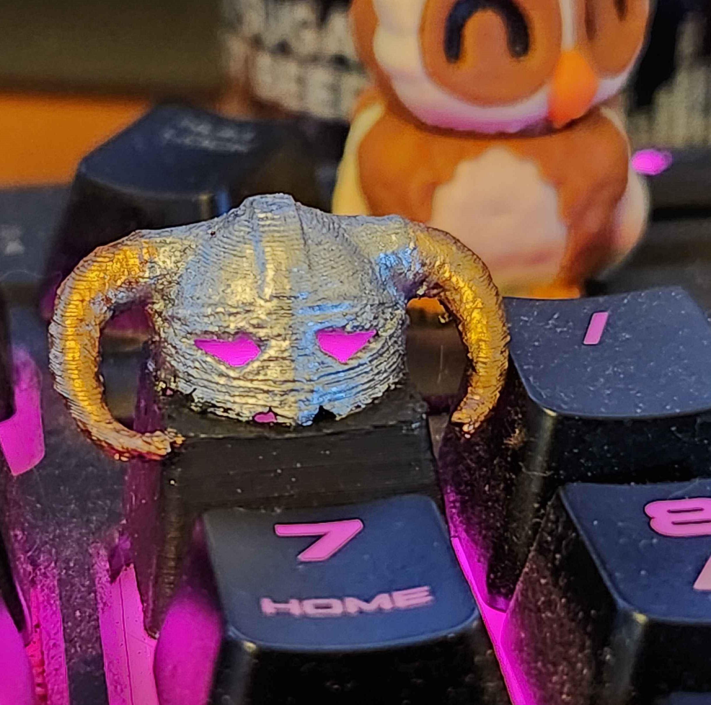 Skyrim Dovahkiin Custom 3D Printed Keycap for Cherry-mx Mechanical ...