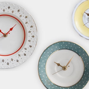 Vintage Plate Clock - Etsy