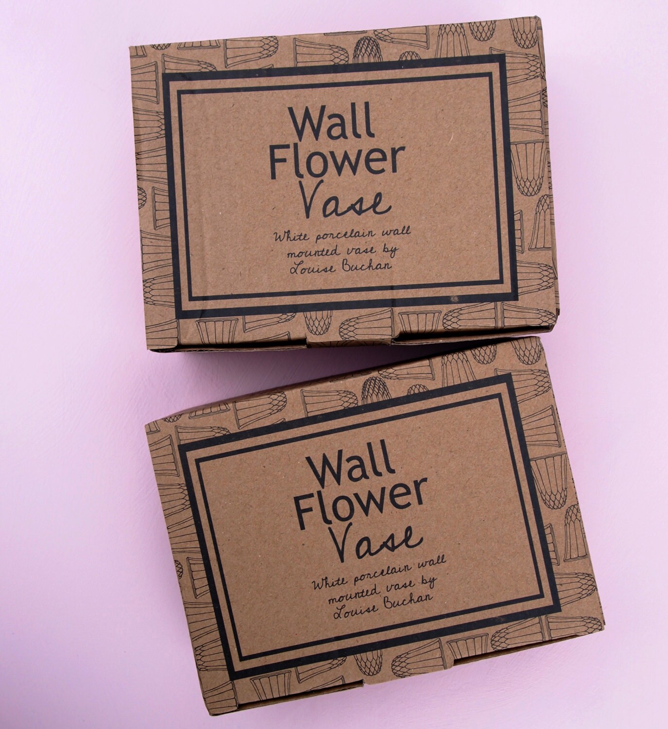 Wall Flower Vase Wall Mounted Vase Flowers on the Wall - Etsy