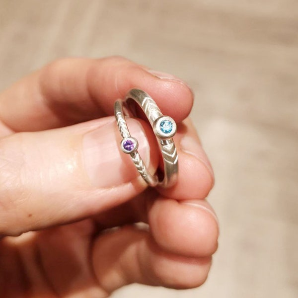 Mother Daughter Rings - Etsy