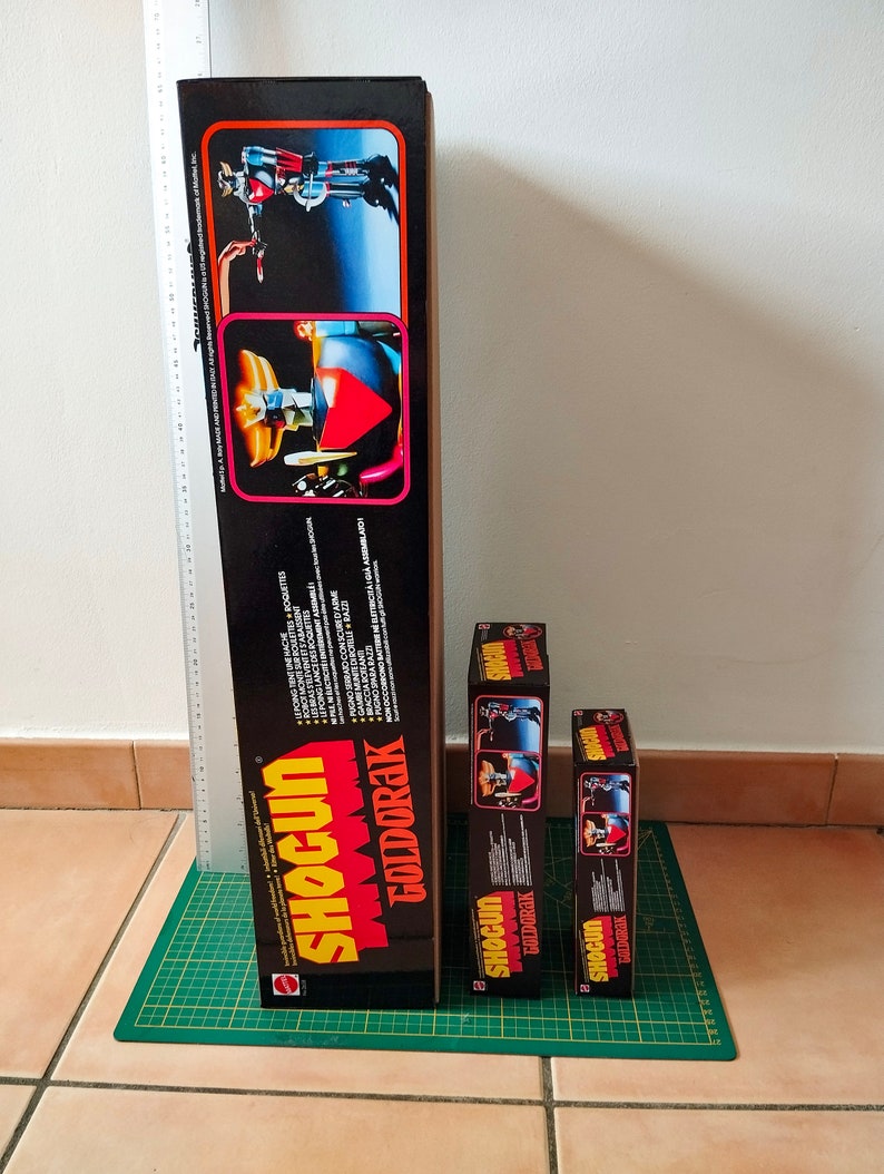 Goldorak Jumbo Shogun Box mini SIZE 3 8x19.5x4 - Etsy