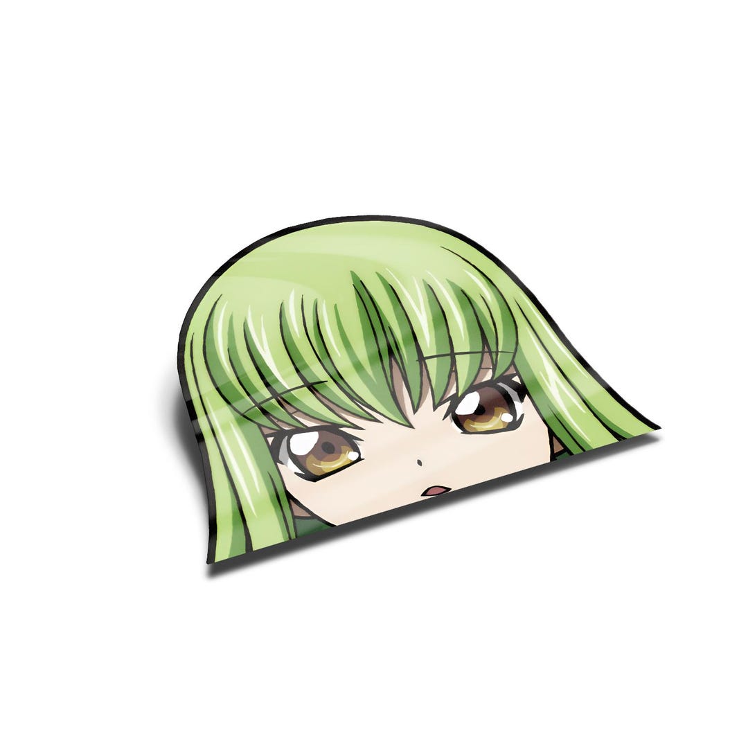 Laminated Code Geass Peeker Sticker, UV Resistant, Water Proof - Etsy