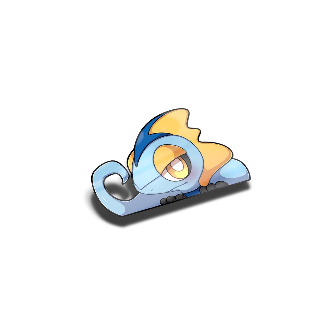 Laminated Pokemon Peeker Sticker, UV Resistant, Water Proof - Etsy