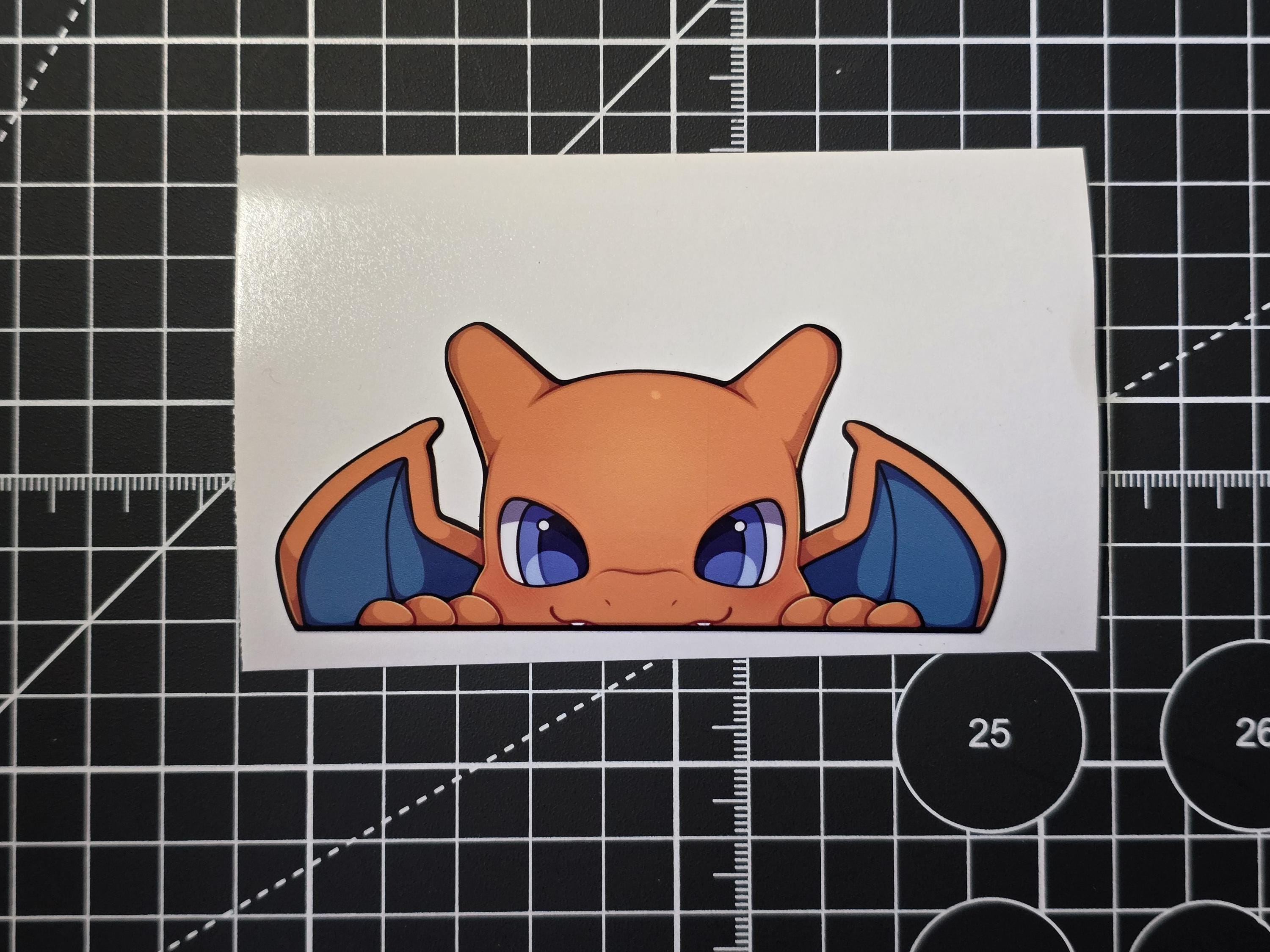 Glossy Gen 1 Pokemon Peeker Laminated Vinyl - Etsy