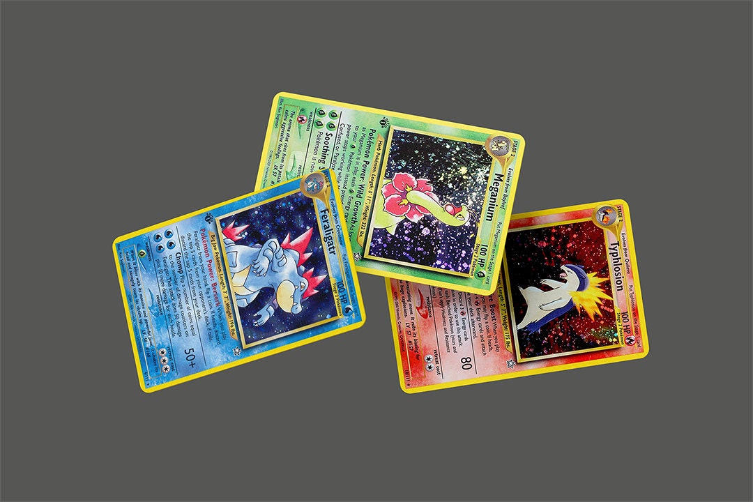 Rainbow Spot Holo Gen 2 Pokemon Cover | Laminated Vinyl - Etsy
