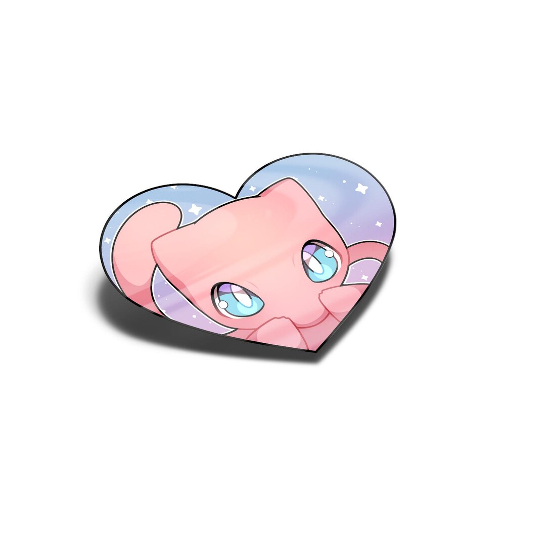 Laminated Pokemon Peeker Sticker, UV Resistant, Water Proof - Etsy