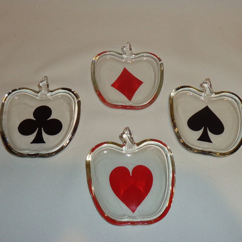 Apple Coasters - Etsy