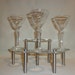 Vintage Glass Libbey Windswept Etched Liquor Martini Cocktail Glasses 4 3 Ounces - Etsy