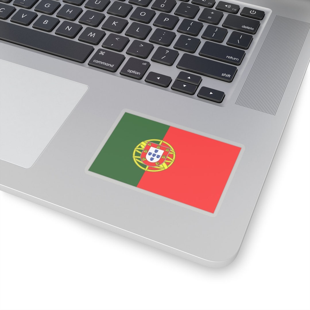Portugal Flag Vinyl Sticker, Personal Space Laptop or Phone Case Decal ...