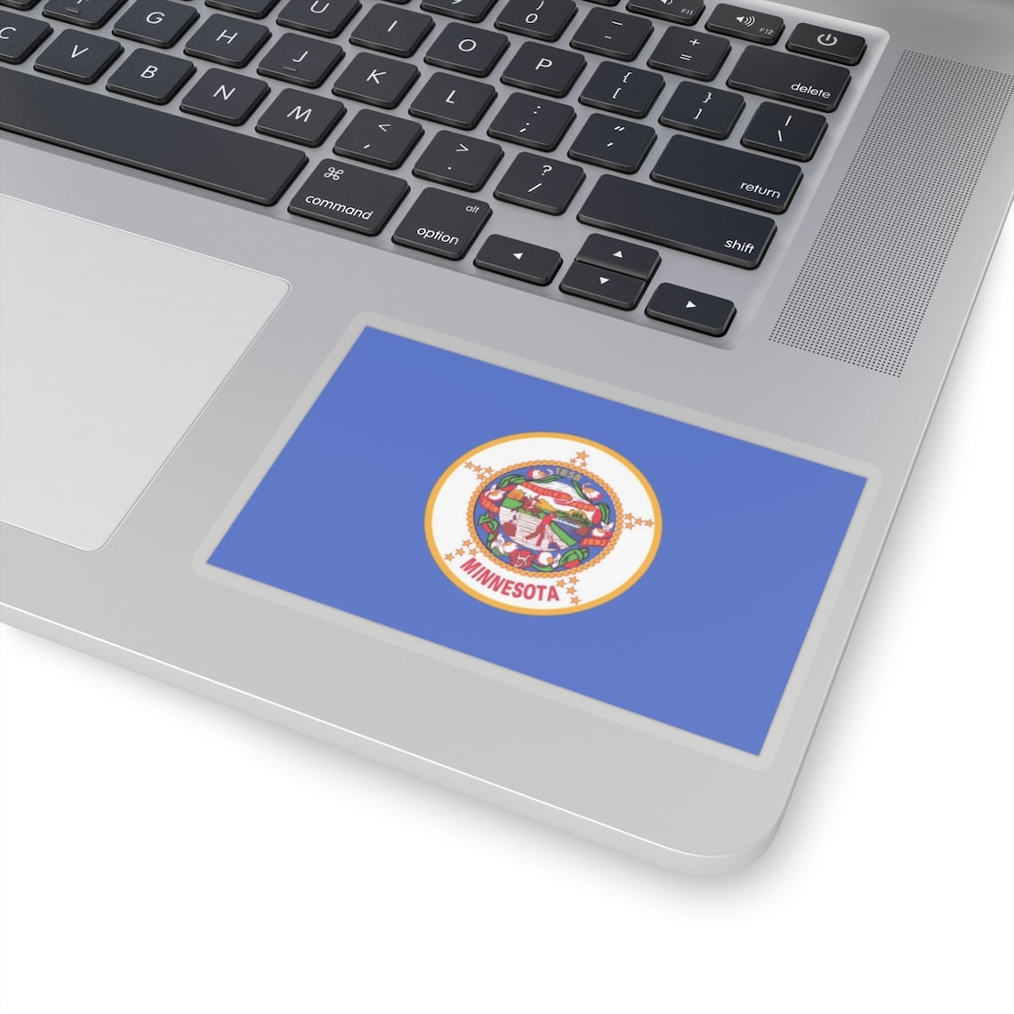 Minnesota Flag Vinyl Sticker - Etsy