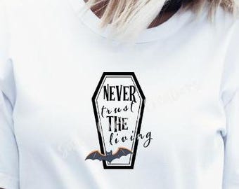 Beetlejuice Never Trust the Living SVG - Etsy