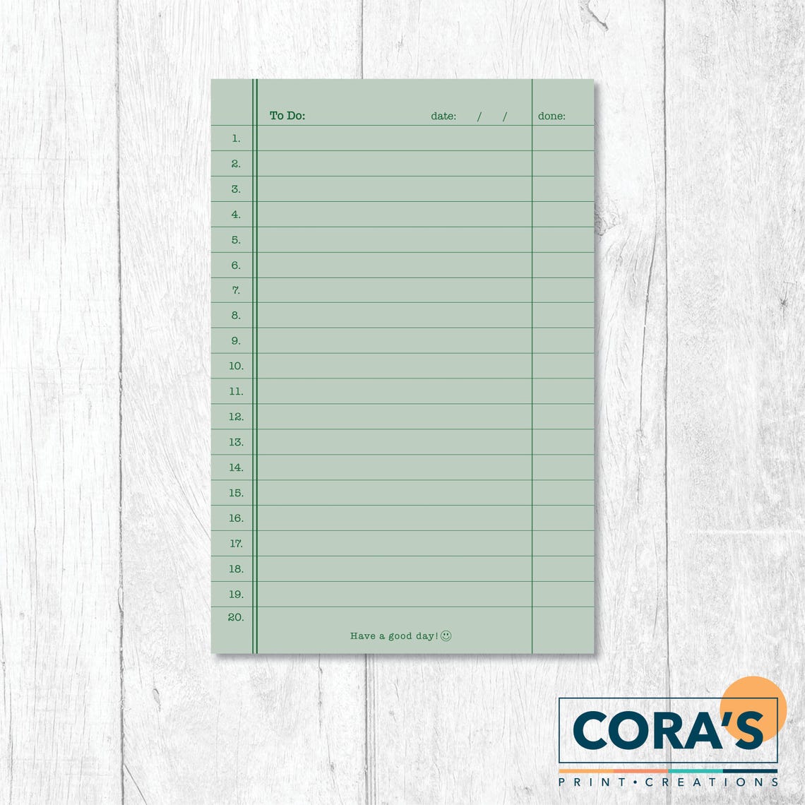 Vintage Library Card Notepads: 4x6 - Etsy