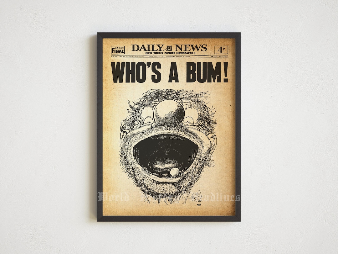 New York Daily News Headline, Newspaper Frontpage for Print. Brooklyn ...