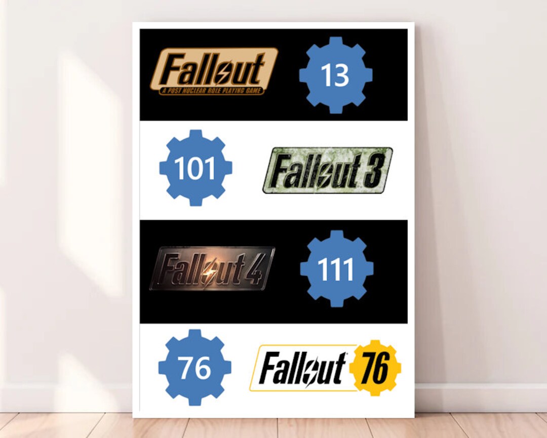 Fallout Vault Posters, Vault Tec Posters 16 X 24 - Etsy UK