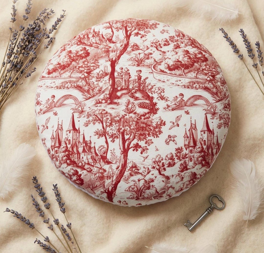 Weighted Lap Pillow, Red Fairytale Castles, Microwave Heating Pad ...