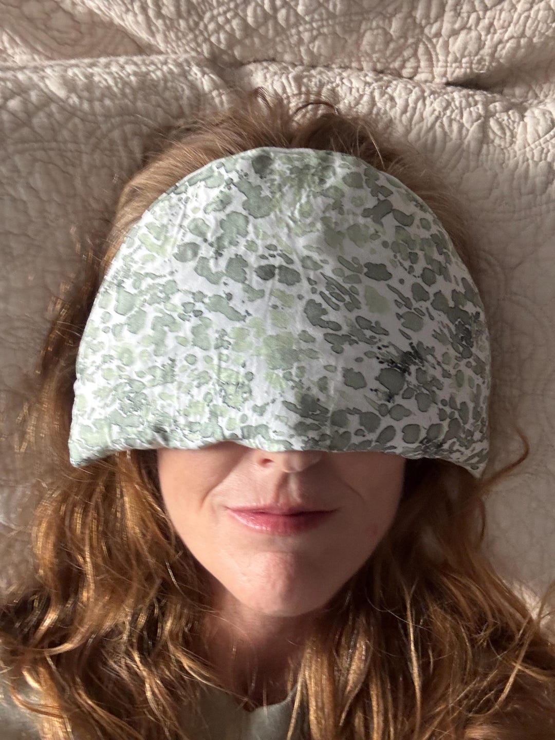 MOON Pillow-weighted Plush Eye Pillow-plush Sleep Mask-weighted ...