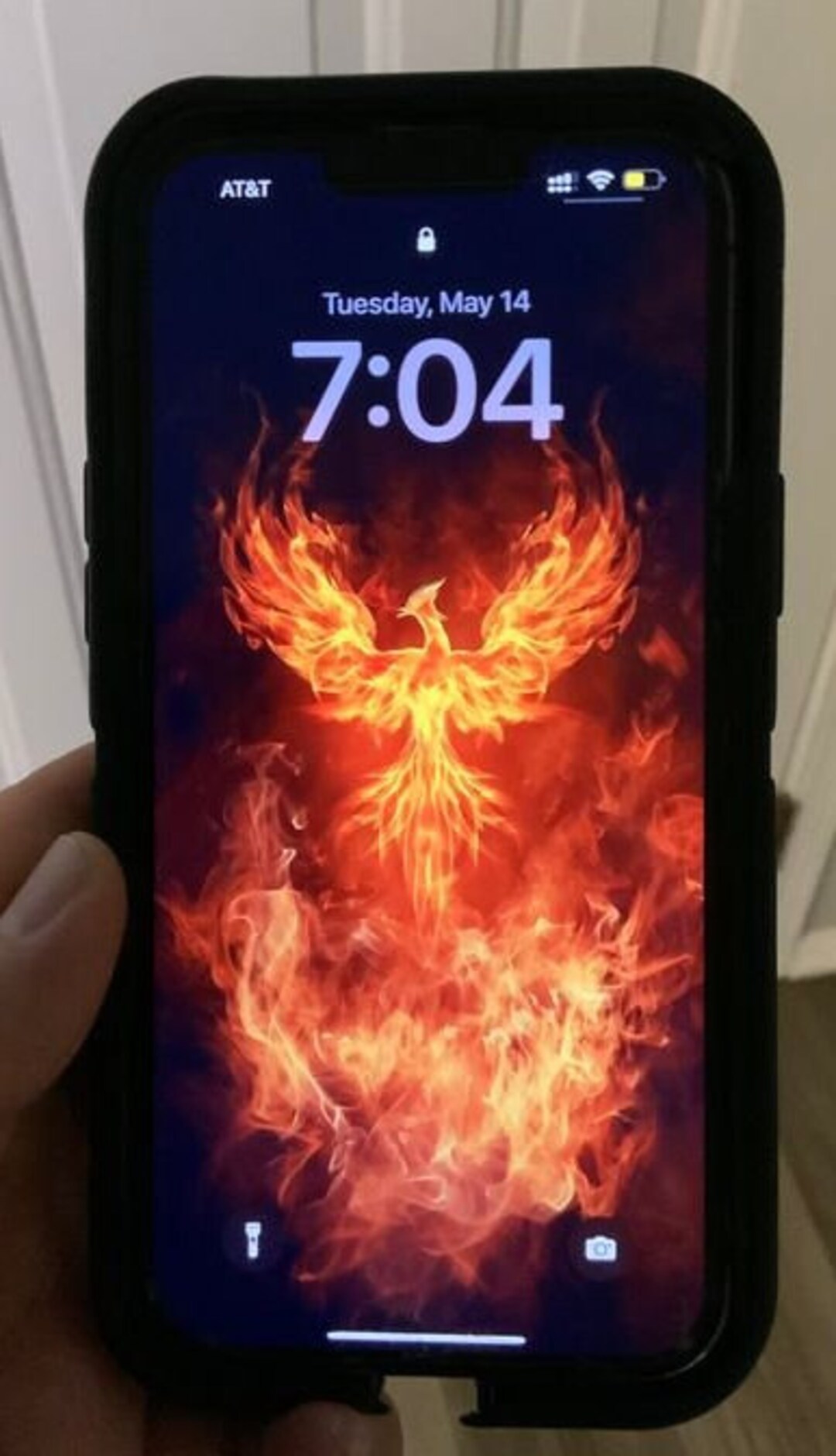 Fiery Phoenix Phone Wallpaper | Dramatic | Flame | Fire | Mythical ...