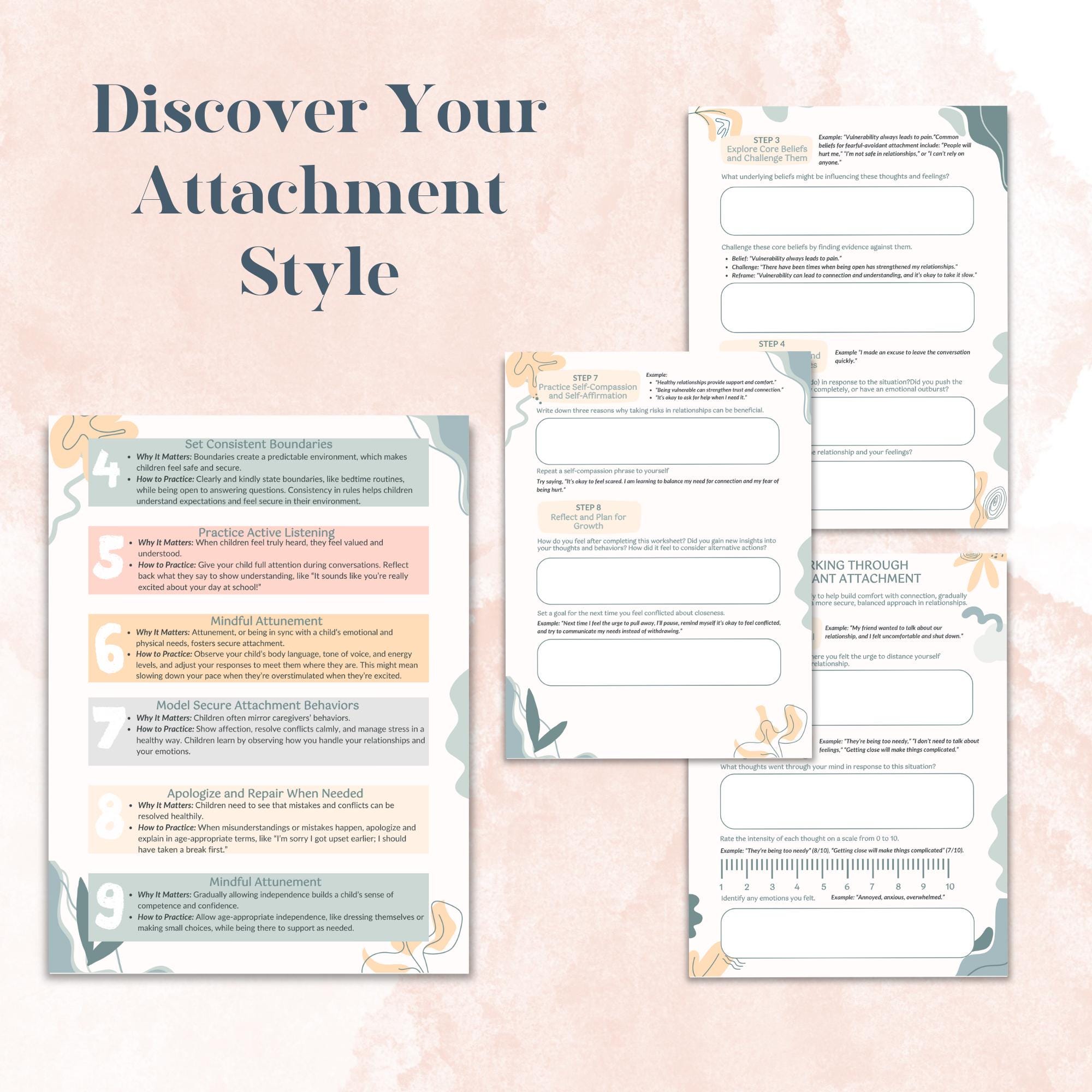 Discover Your Attachment Style | Attachment Theory Workbook ...