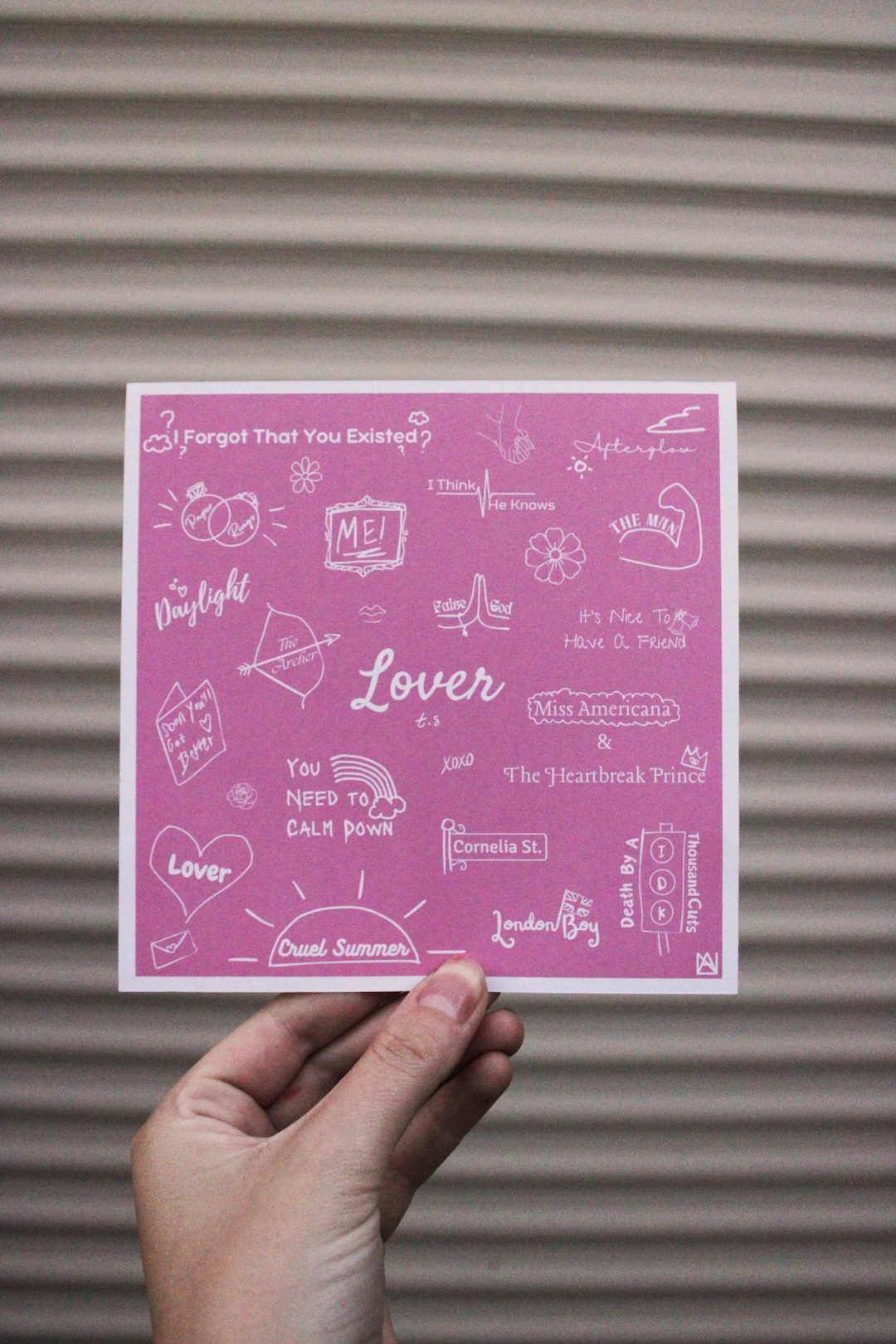 Taylor Swift Lover Poster - Etsy