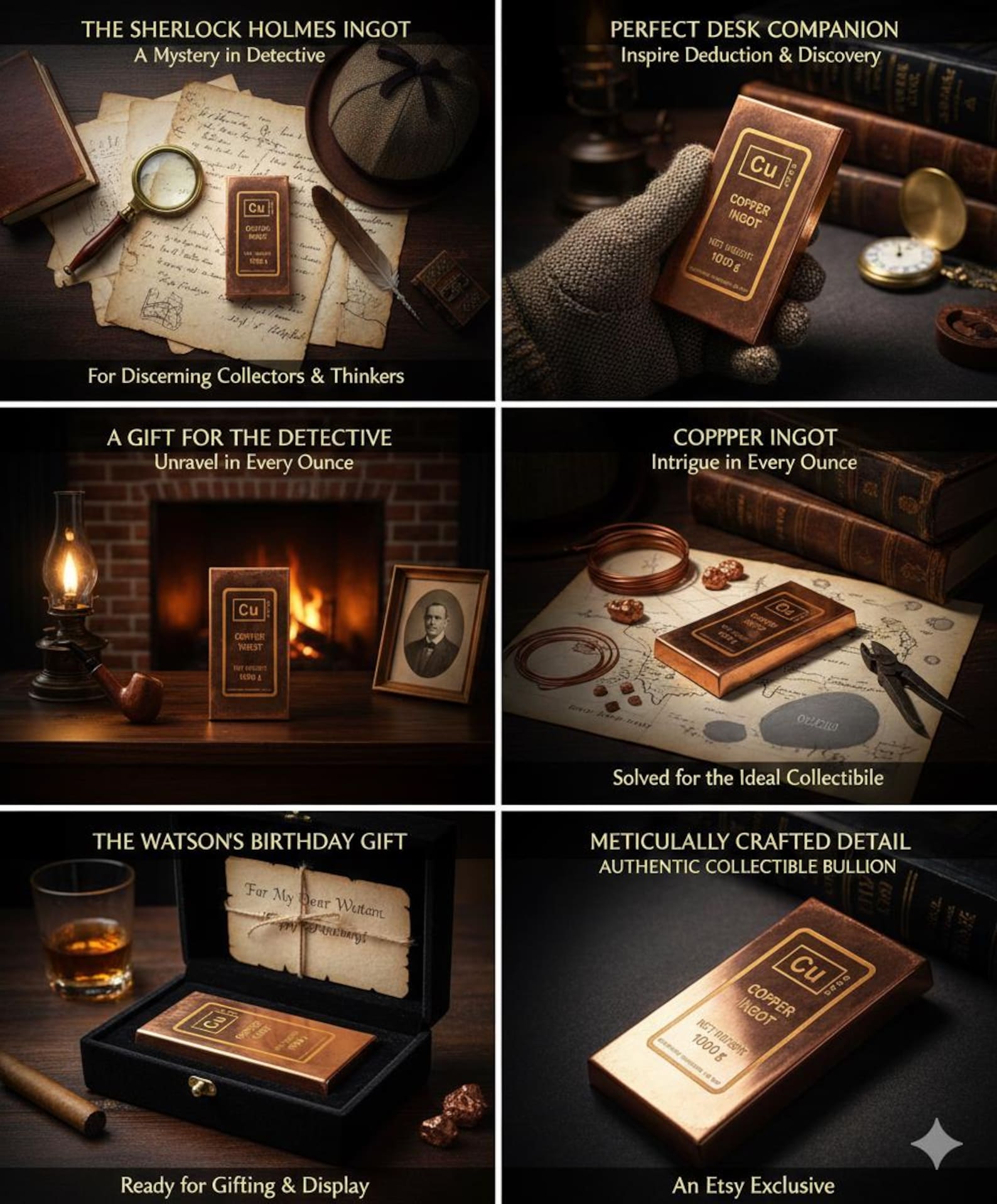 1kg / 2.2lb Copper Ingot - Pure Bullion Metal for Collectors, Crafts ...