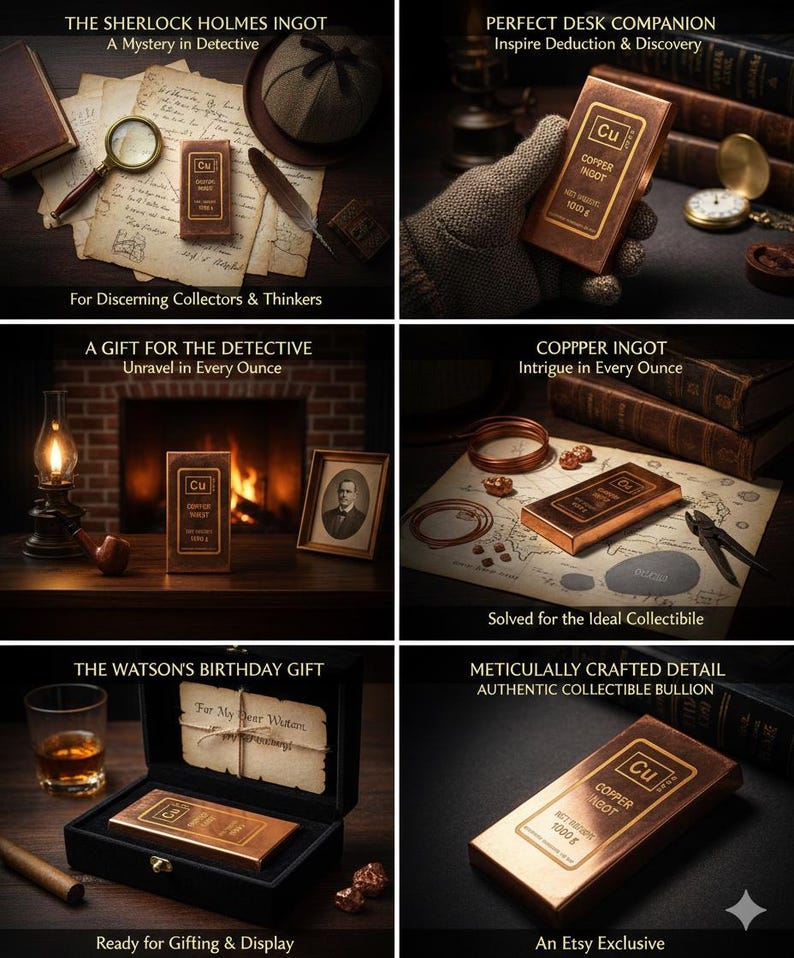 1kg / 2.2lb Copper Ingot - Pure Bullion Metal for Collectors, Crafts ...
