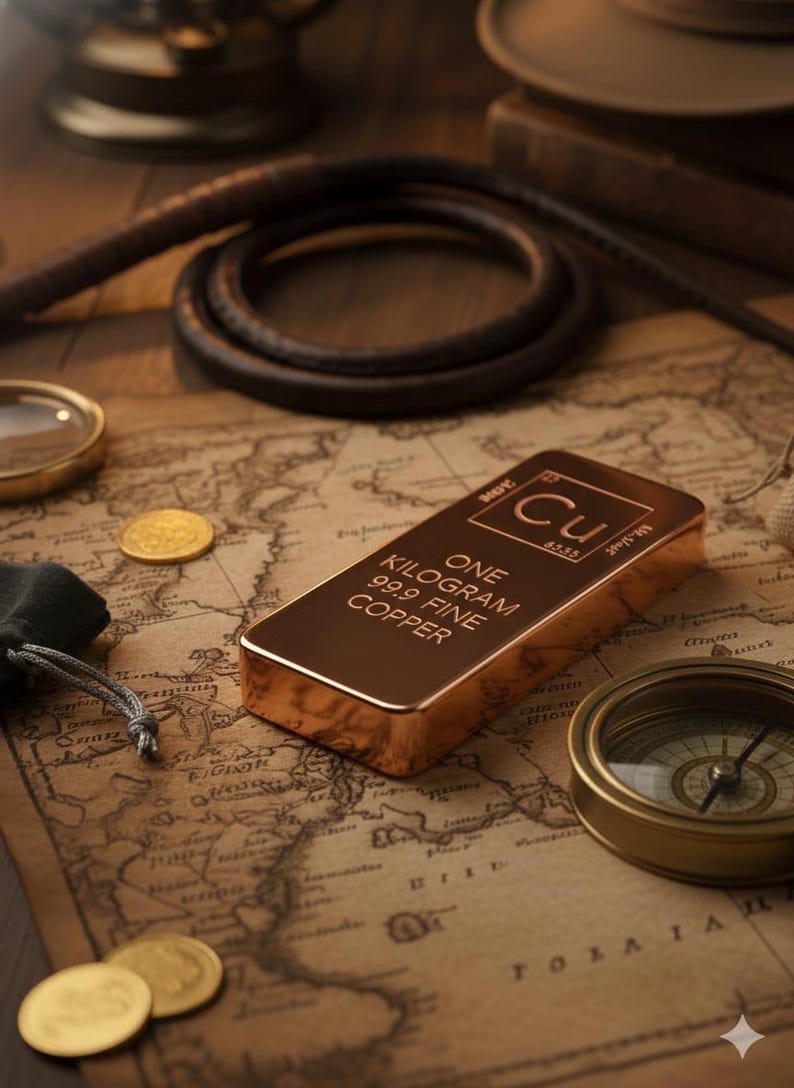 1kg / 2.2lb Copper Ingot - 99.9% Pure Bullion Metal for Collectors ...