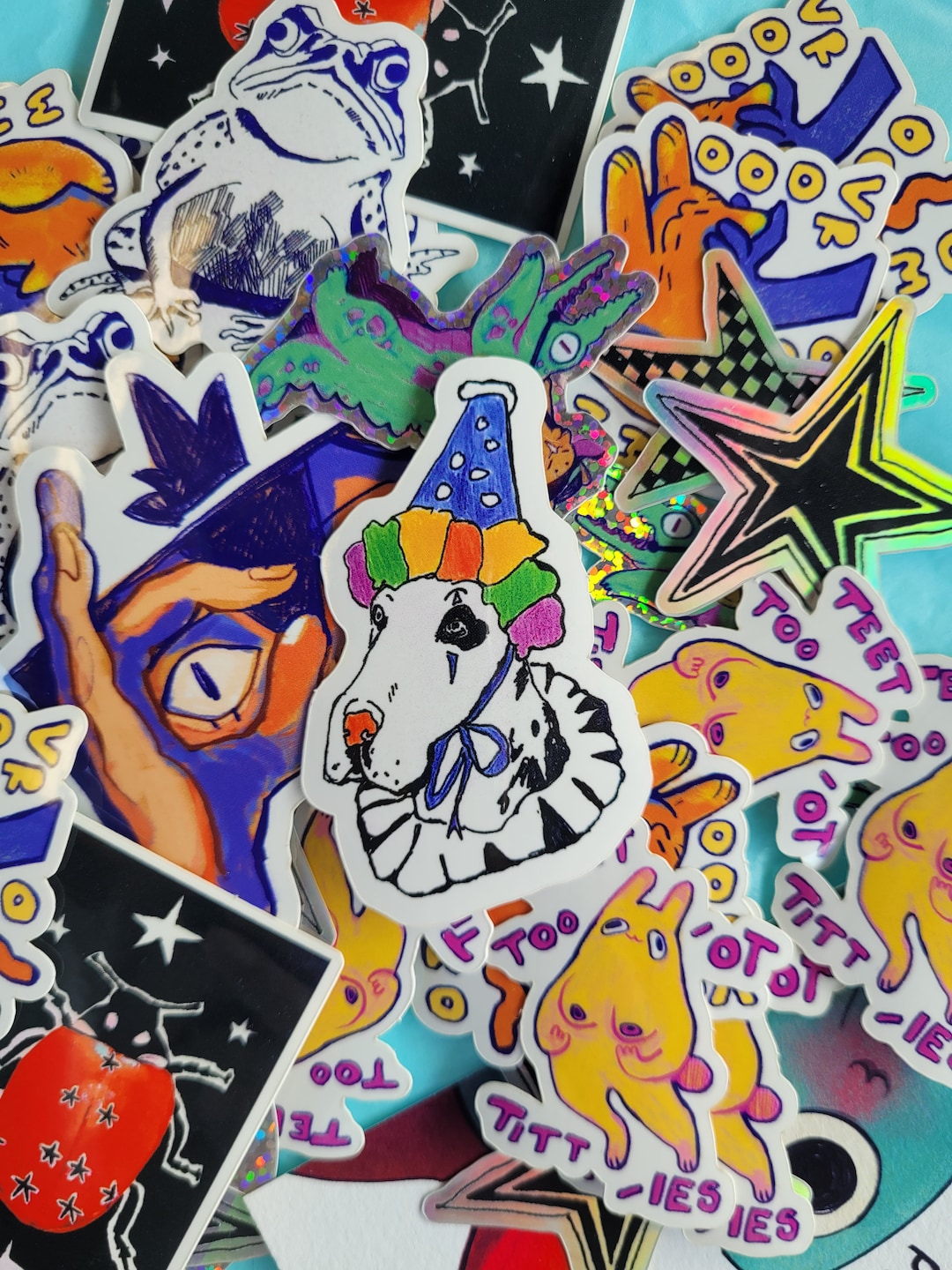 Pickles Lola Smol Stickers - Etsy New Zealand