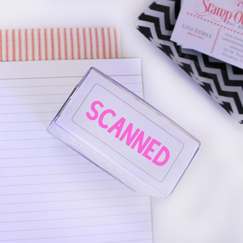 Message Rubber Stamp - Etsy