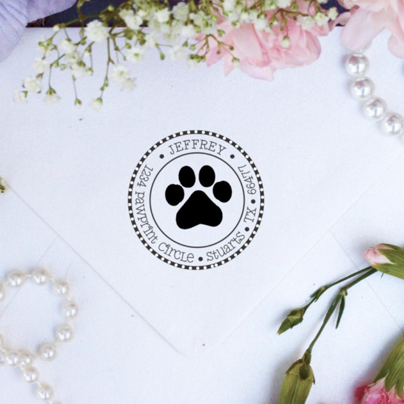 Dog Paw Stamp - Etsy