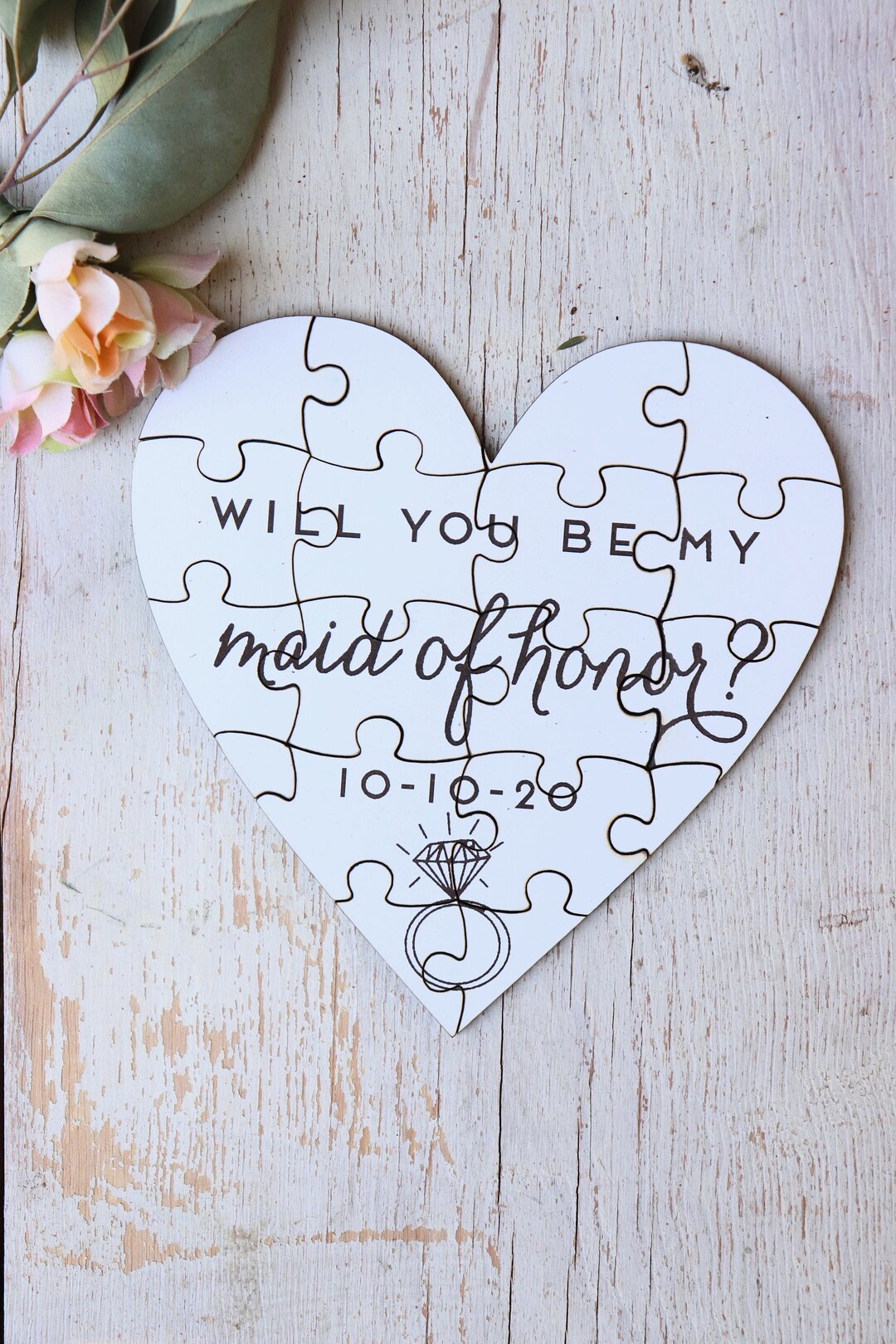 Maid of Honor Proposal, Bridesmaid Proposal Puzzle, Matron of Honor ...