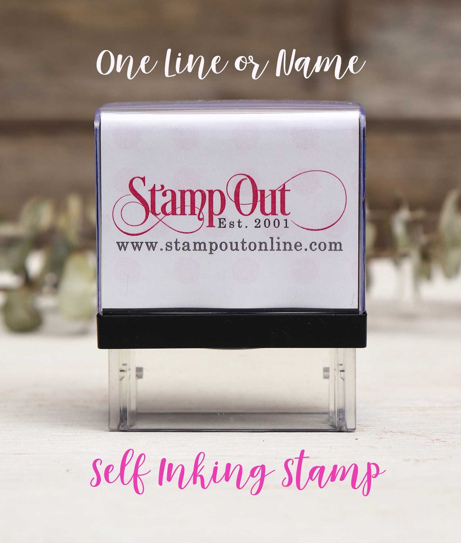 Custom Name Stamp Signature Rubber Stamp Self Inking Great - Etsy