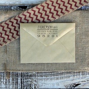 Custom Cute Stamp, Return Address Stamp, Custom Personalized Stamper ...