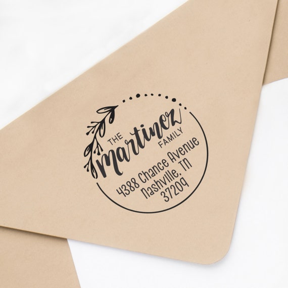 Return Address Stamp Personalized Return Address Stamps | Etsy