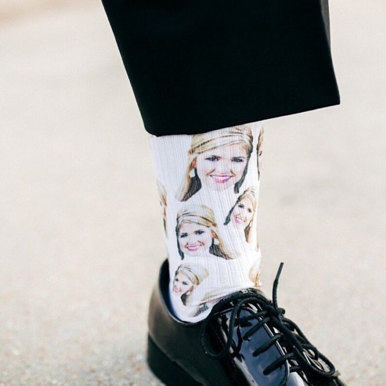 Photo Socks Custom Face Socks Personalized Socks Custom - Etsy
