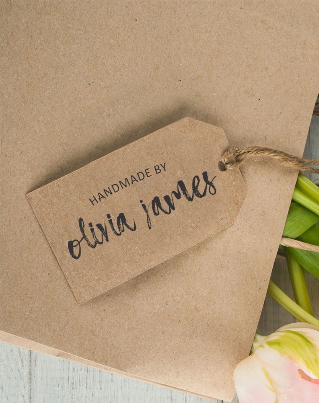 Handmade Rubber Stamp, Handmade By, Handmade by Stamp, Rubber Stamp ...